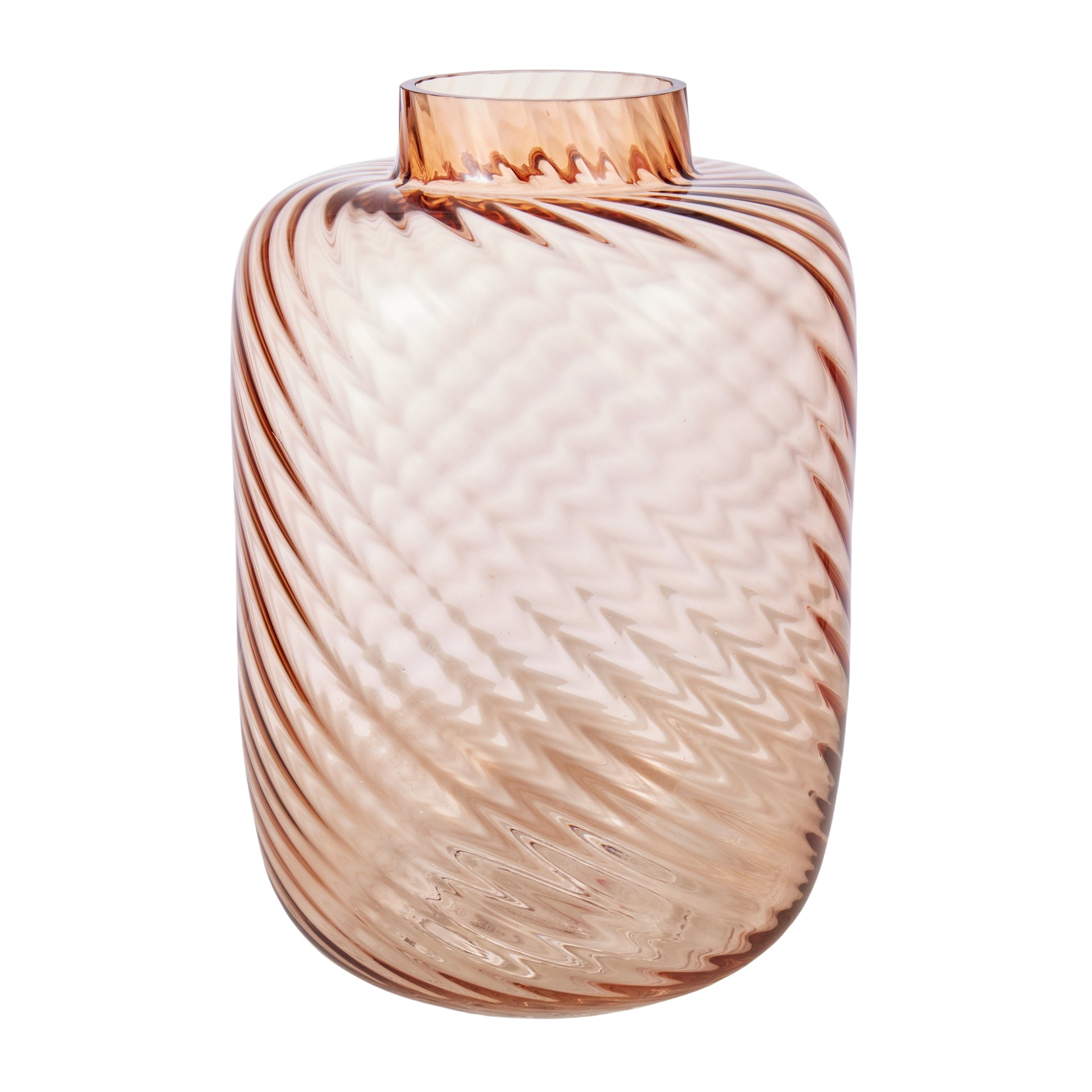 Bria Vase - Rose Gold – Java Furniture