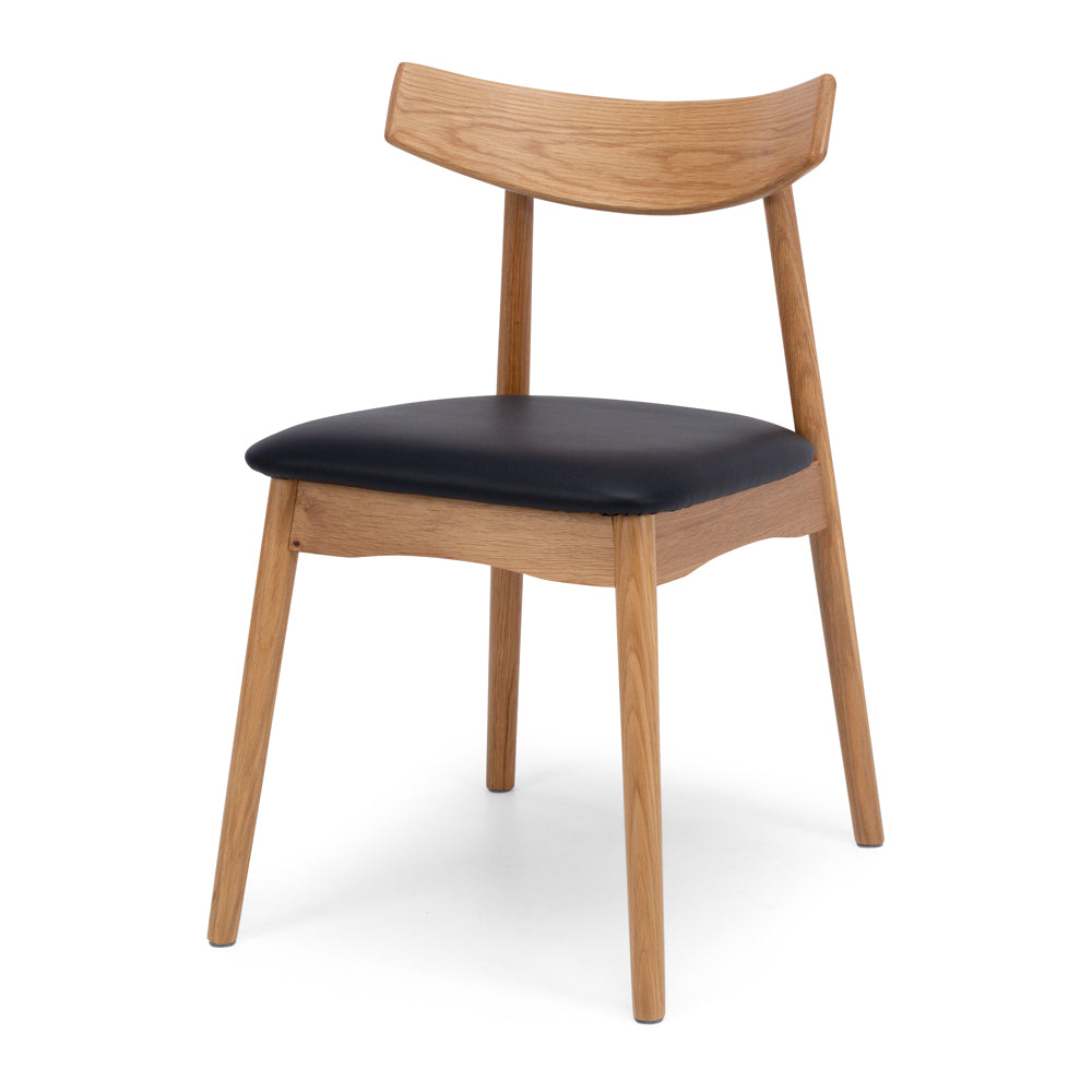 Wagner Dining Chair - Natural Oak – Java Furniture