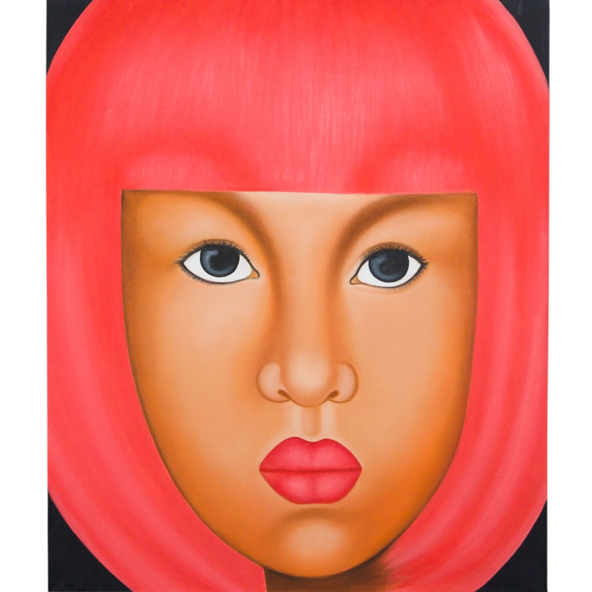 Canvas Painting - Pink Bob | JAVA – Java Furniture