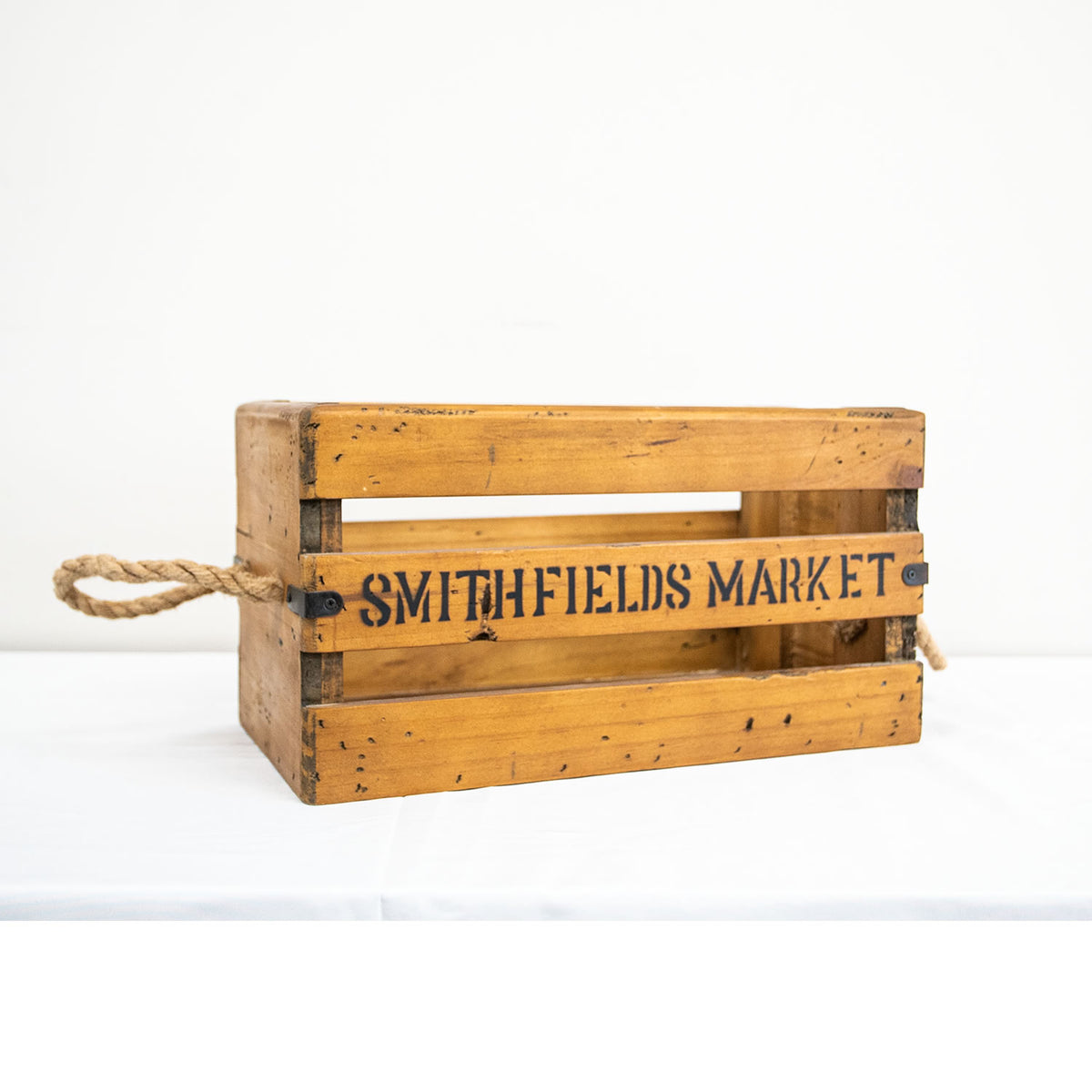 Rustic Timber Storage Box - Smithfields Market | JAVA – Java Furniture