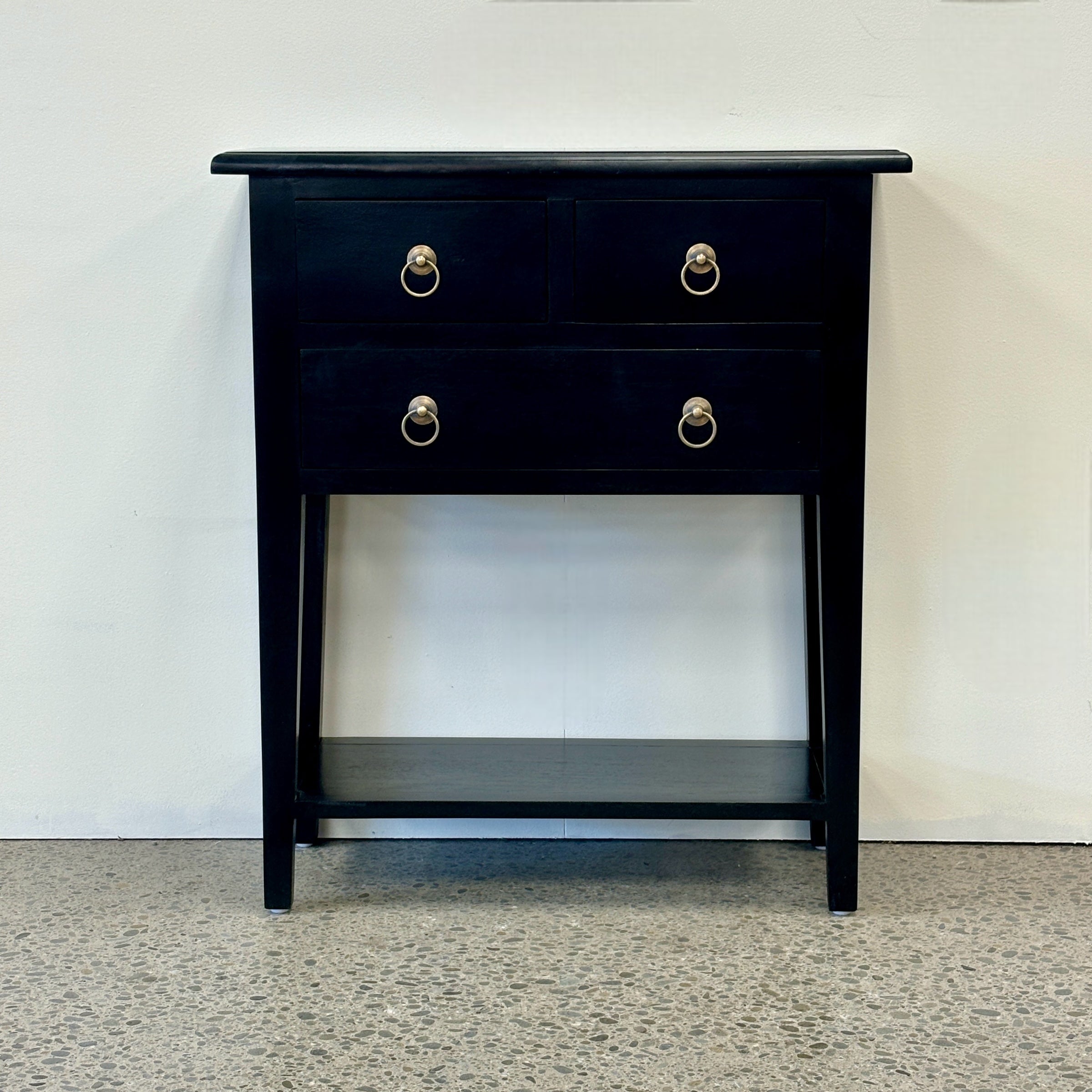 Black Telephone Table