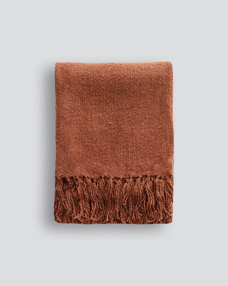 Serenade Throw - Rust – Java Furniture